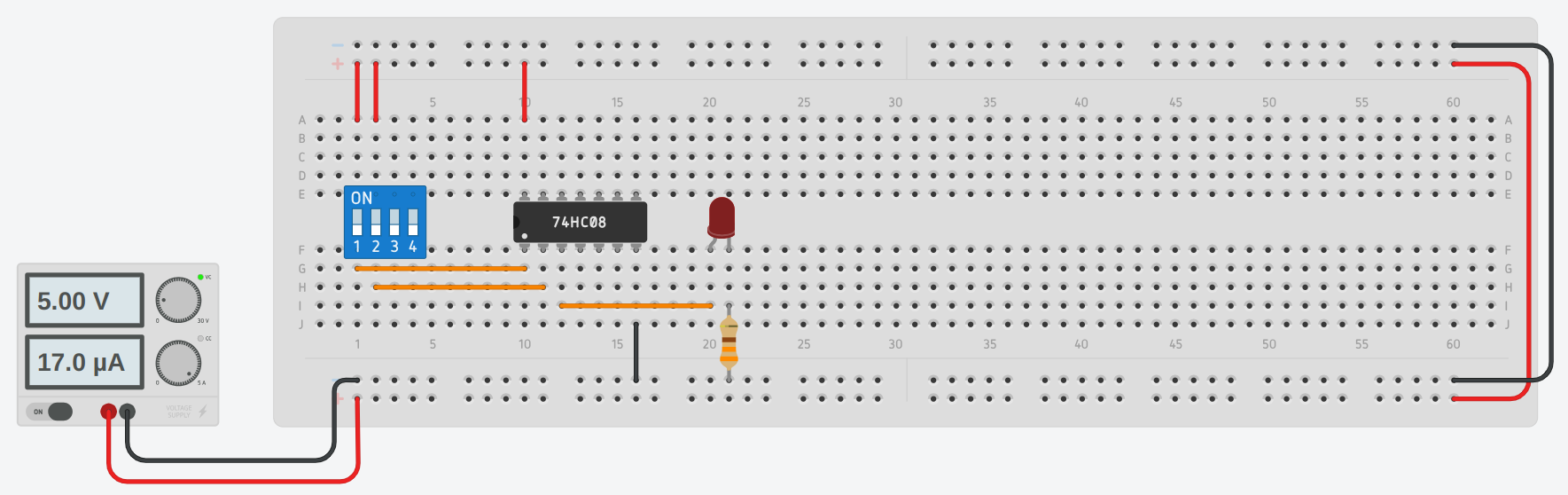 Laboratorio 2: Compuertas Lógicas